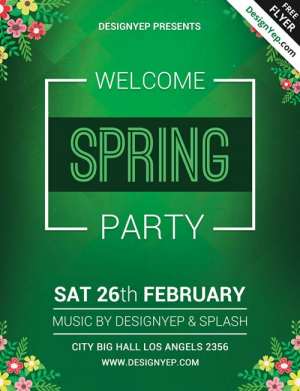 5 Free Spring Poster Templates! – 911Prints || 24hr Printing ...